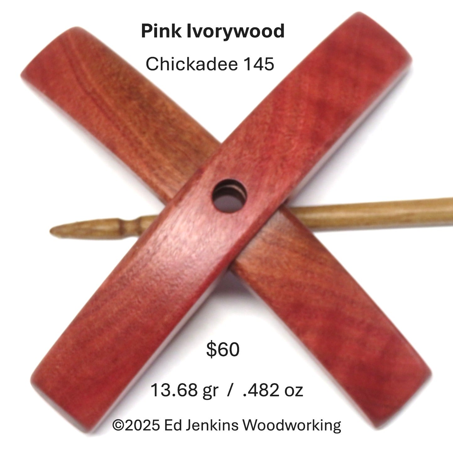 Chickadee, Pink Ivory 145 – Jenkins Spindles