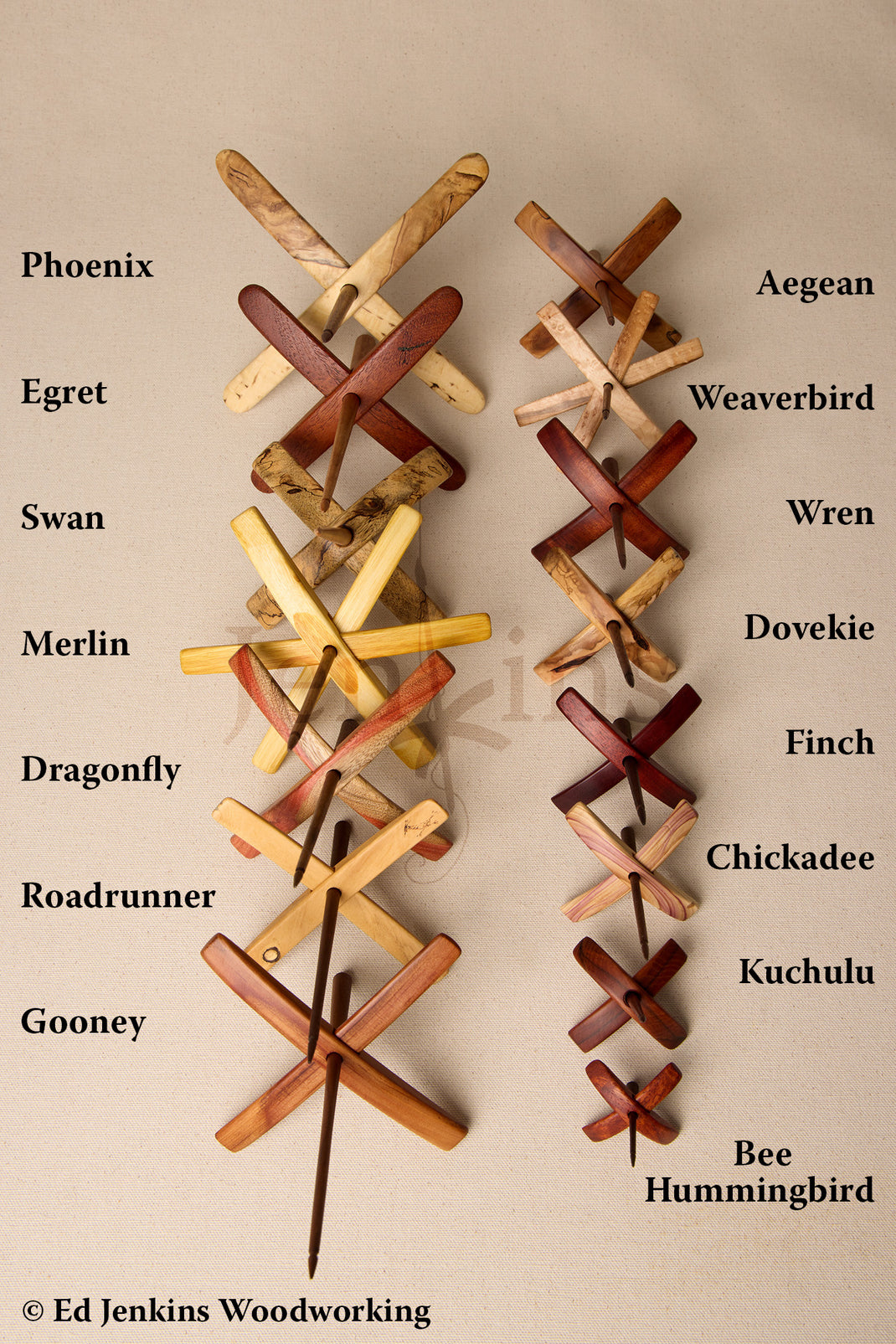 Jenkins Spindles Comparison